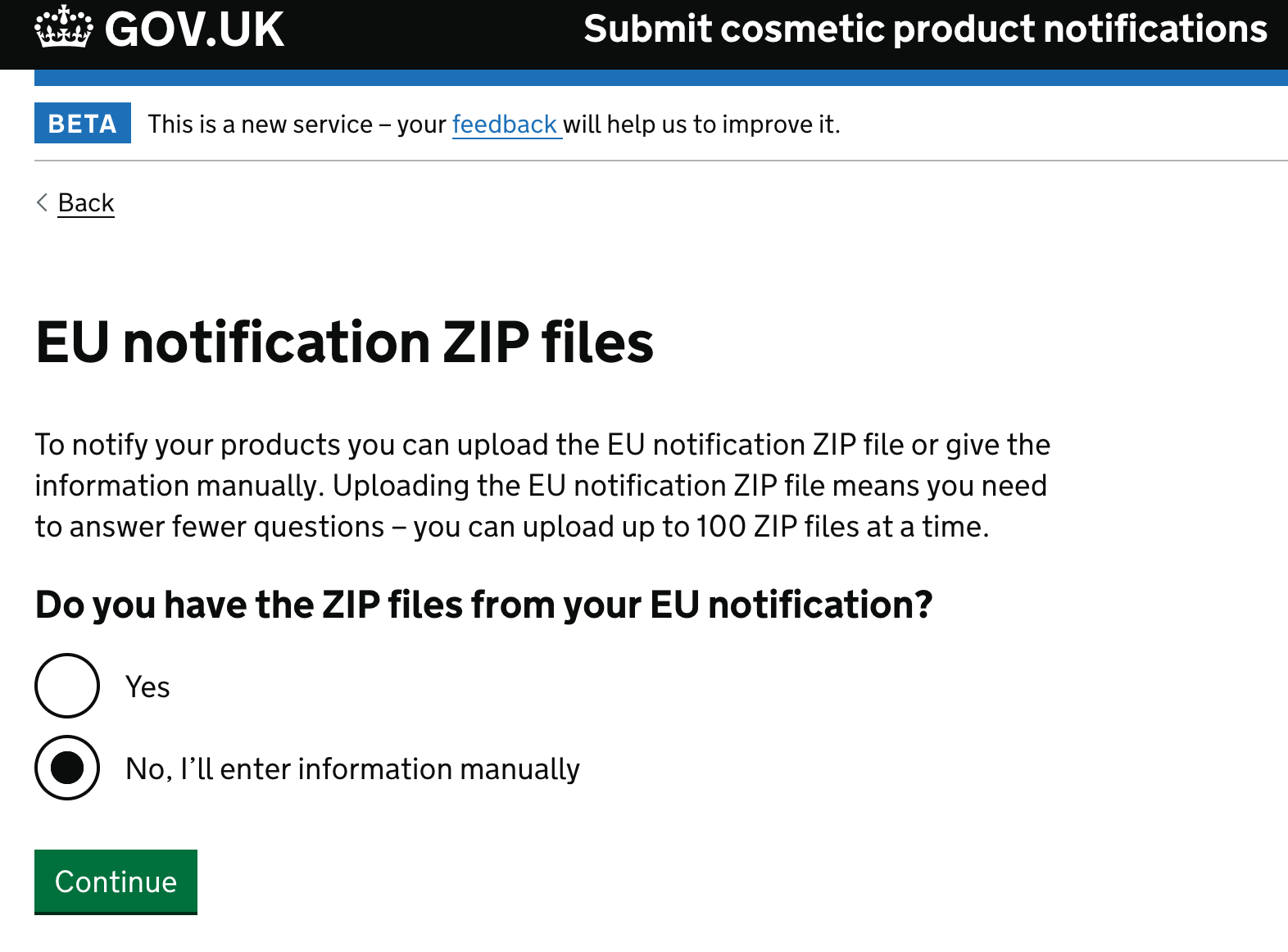 GB Cosmetics Notification Portal (OPSS) | Oxford Biosciences